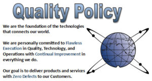 GlobiTech, Inc.’s Quality Policy | GlobiTech, Inc.